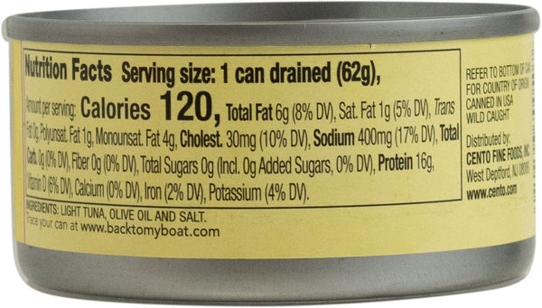 Cento Tuna Fish in Olive Oil 3 OZ - Shop Cento