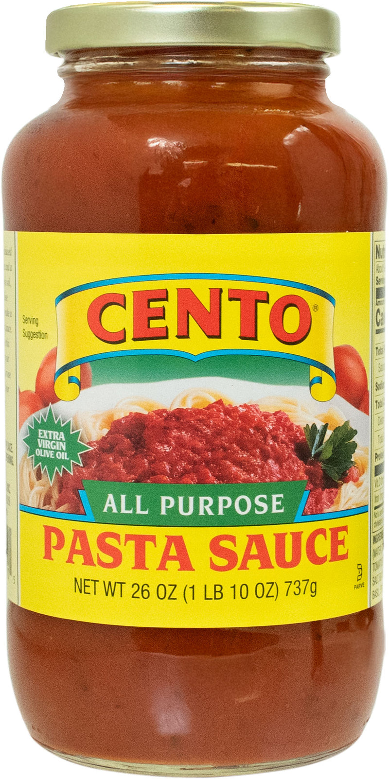 Cento All Purpose Pasta Sauce 26 OZ - Shop Cento