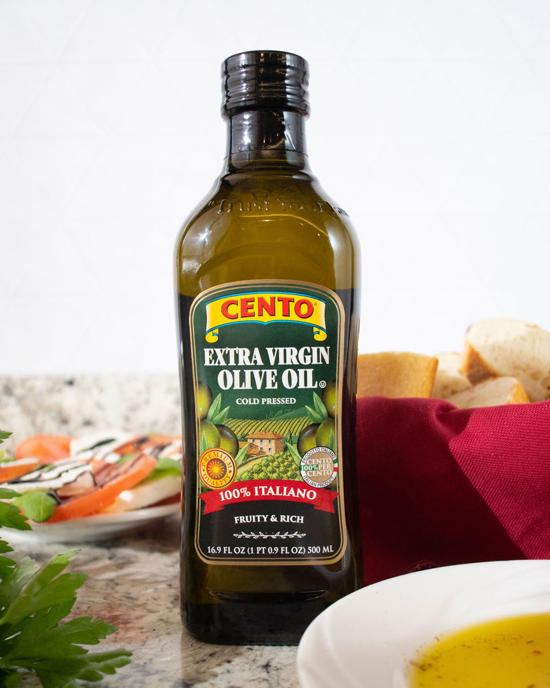 Cento 100% Italiano Extra Virgin Olive Oil 16.9 OZ - Shop Cento